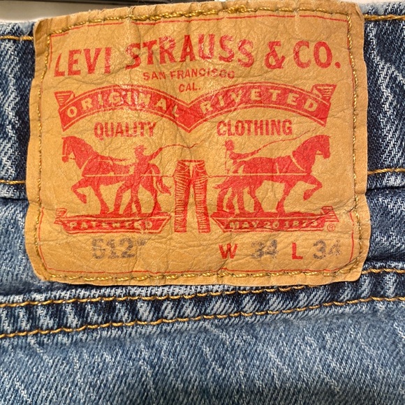 Levi's | Jeans | Levi 52 Cut 34 X 34 | Poshmark